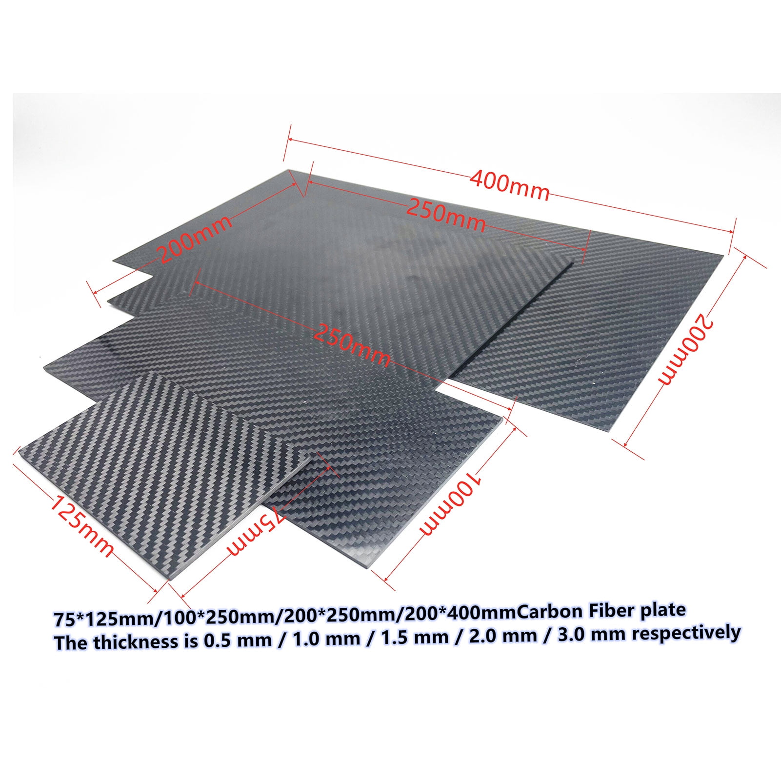 Fiber Plate,3k Carbon Fiber Sheet Corrosion Resistant Plate Sheet ...