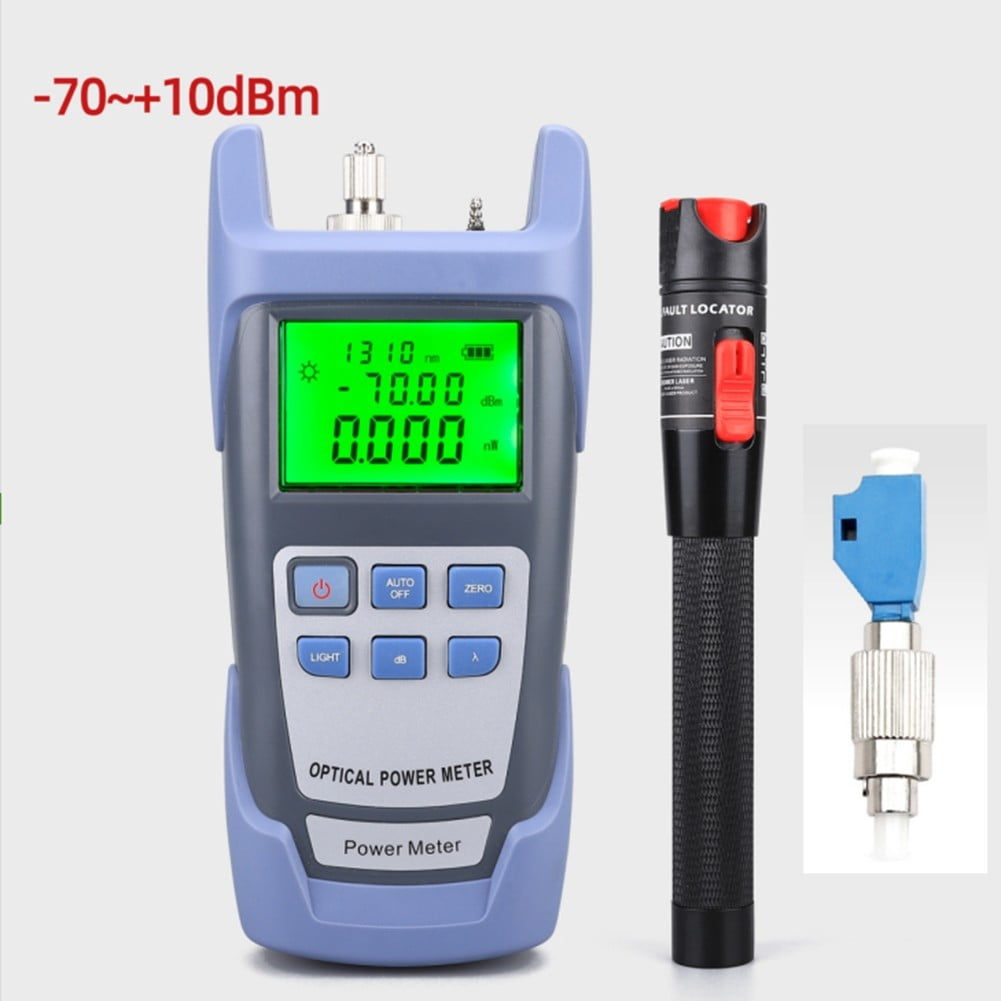 Fiber Power Meter, 70~+10 Dbm, 50Mw Visual Fault Locator, Fiber Optic ...