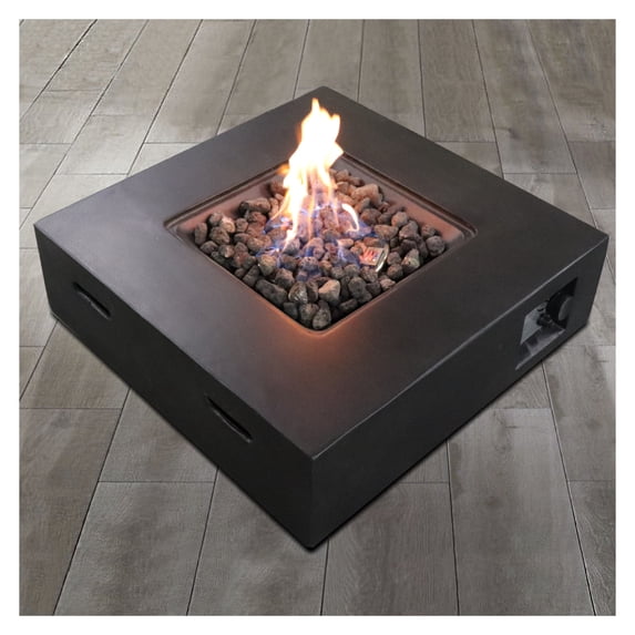 Fiber Reinforced Concrete Propane Gas table Charcoal + Garden & Outdoor ...