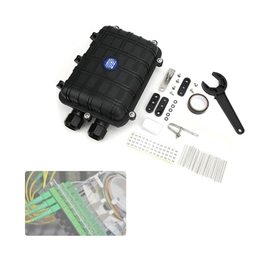 Fiber Splice Enclosure 24 Core, 1~4 Layer Horizontal Alloy IP68 Fiber ...