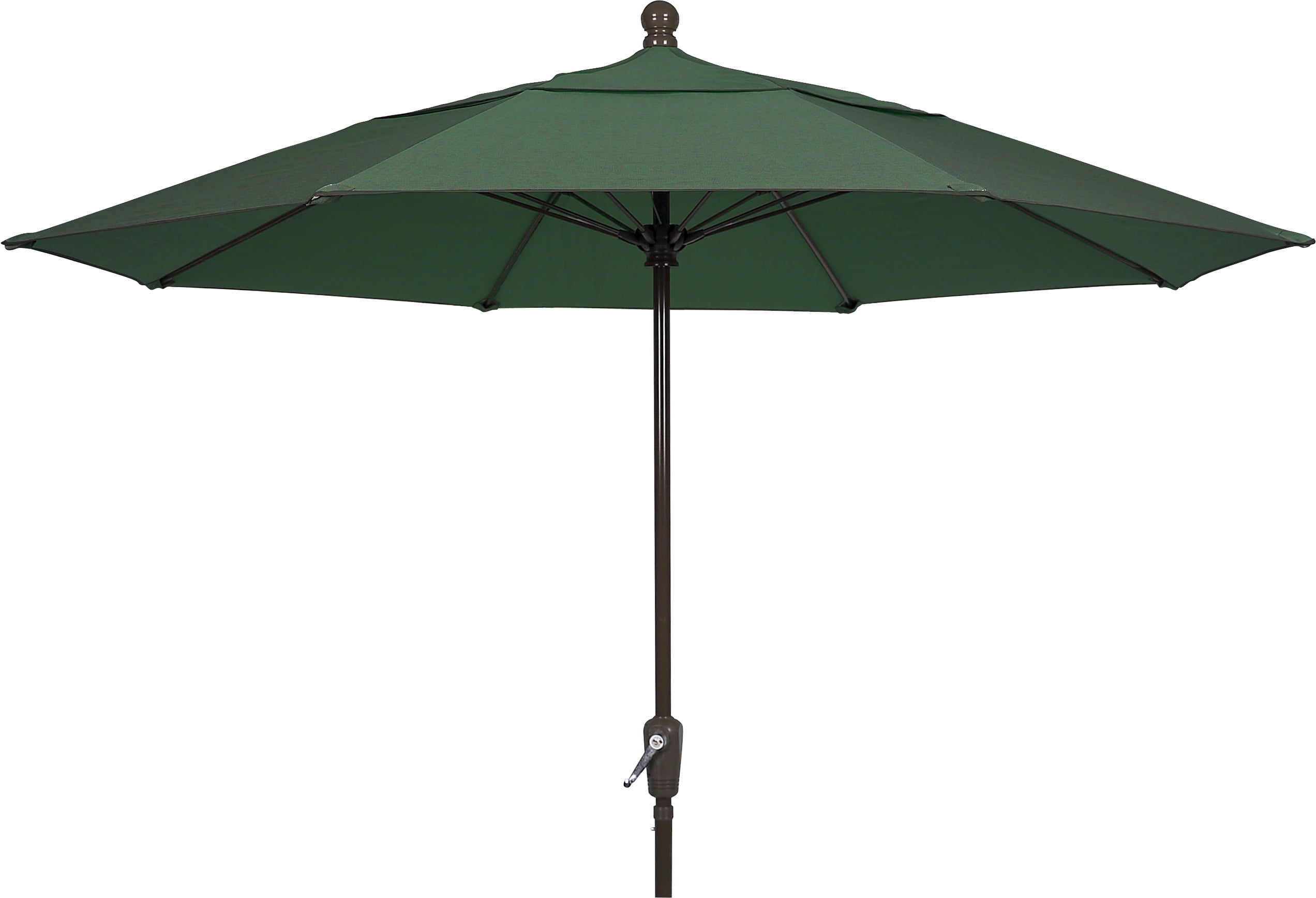 FiberBuilt Home 9HCRCB-Forest Green 9 ft. Oct 6 Rib Crank Champagne ...