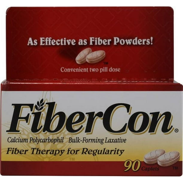 FiberCon Caplets 90 Caplets - Walmart.com