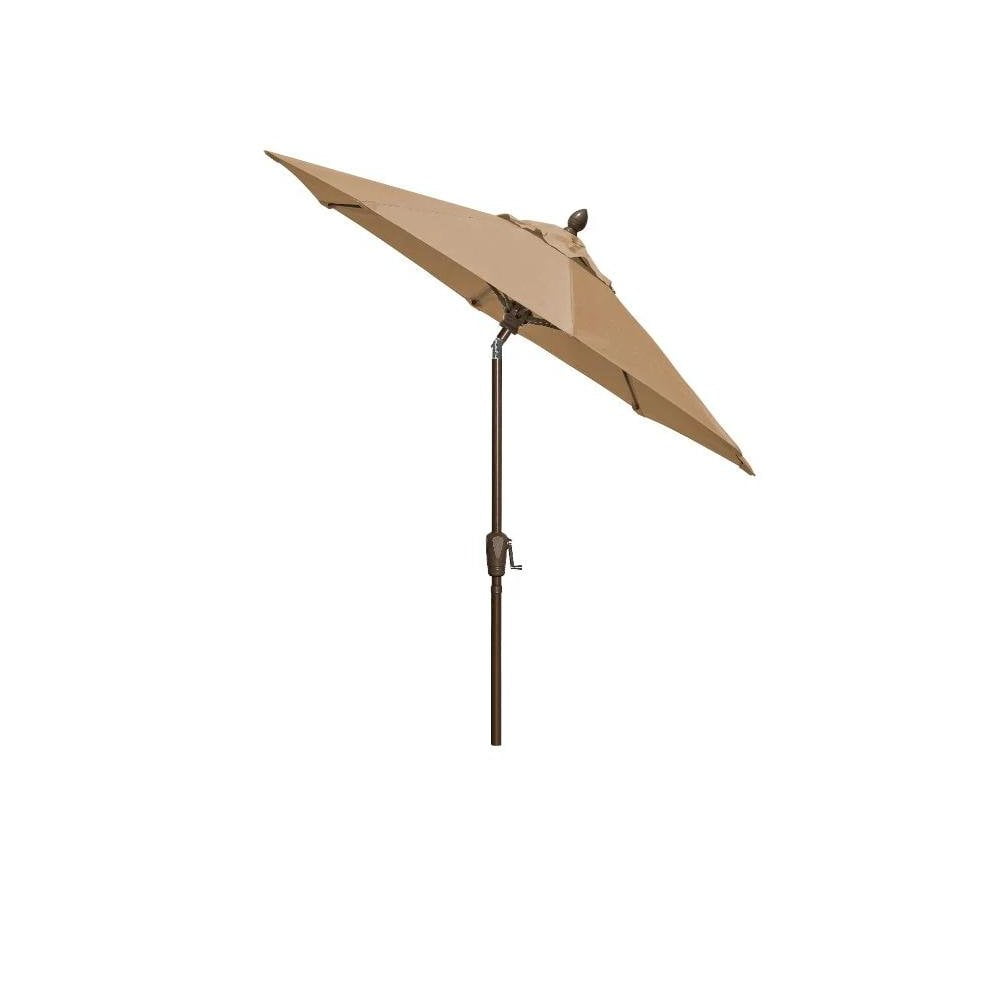 FiberBuilt Umbrellas 7.5' Oct Market 8 Rib Crank with Black Marine ...