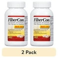 (2 pack) Fibercon Fiber Therapy for Regularity (Calcium Polycarbophil ...