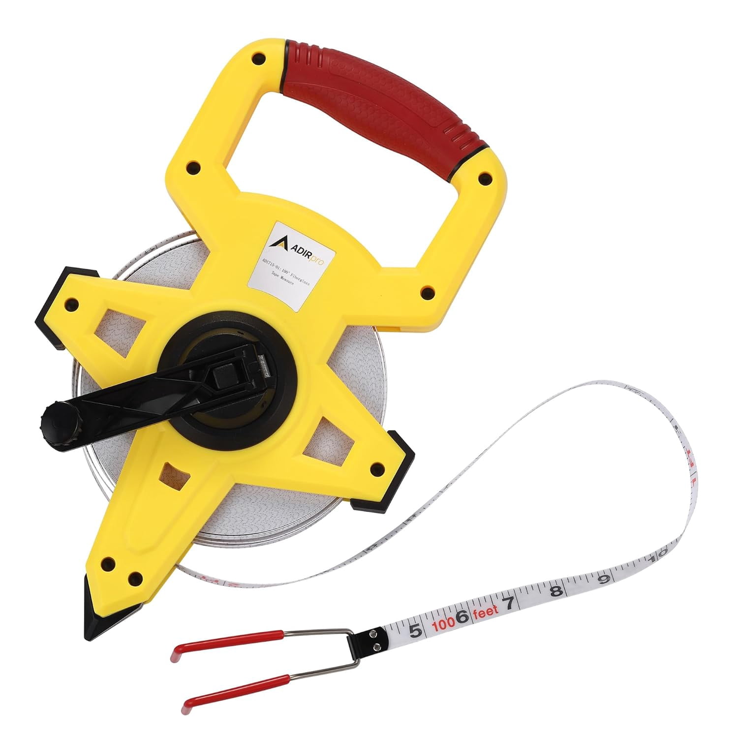 Fiberglass 100' Appraiser’s Measuring Tape Tape Rule with Extra Large ...