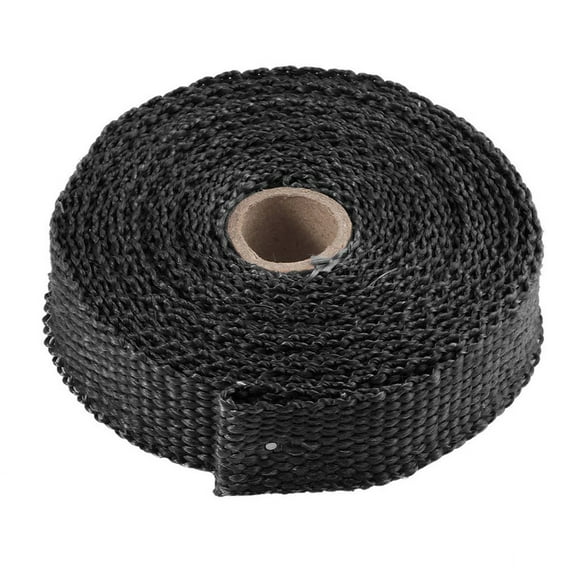 Fiberglass Exhaust Wrap Tape 25CM Heat Pipe Header Kit with 5M Roll and ...