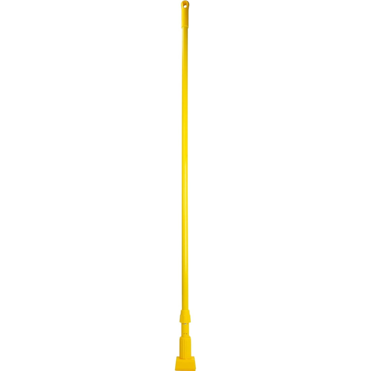 Fiberglass Mop Handle 369475EC04, Jaw Style Mop with Swivel Hang-Up Cap ...