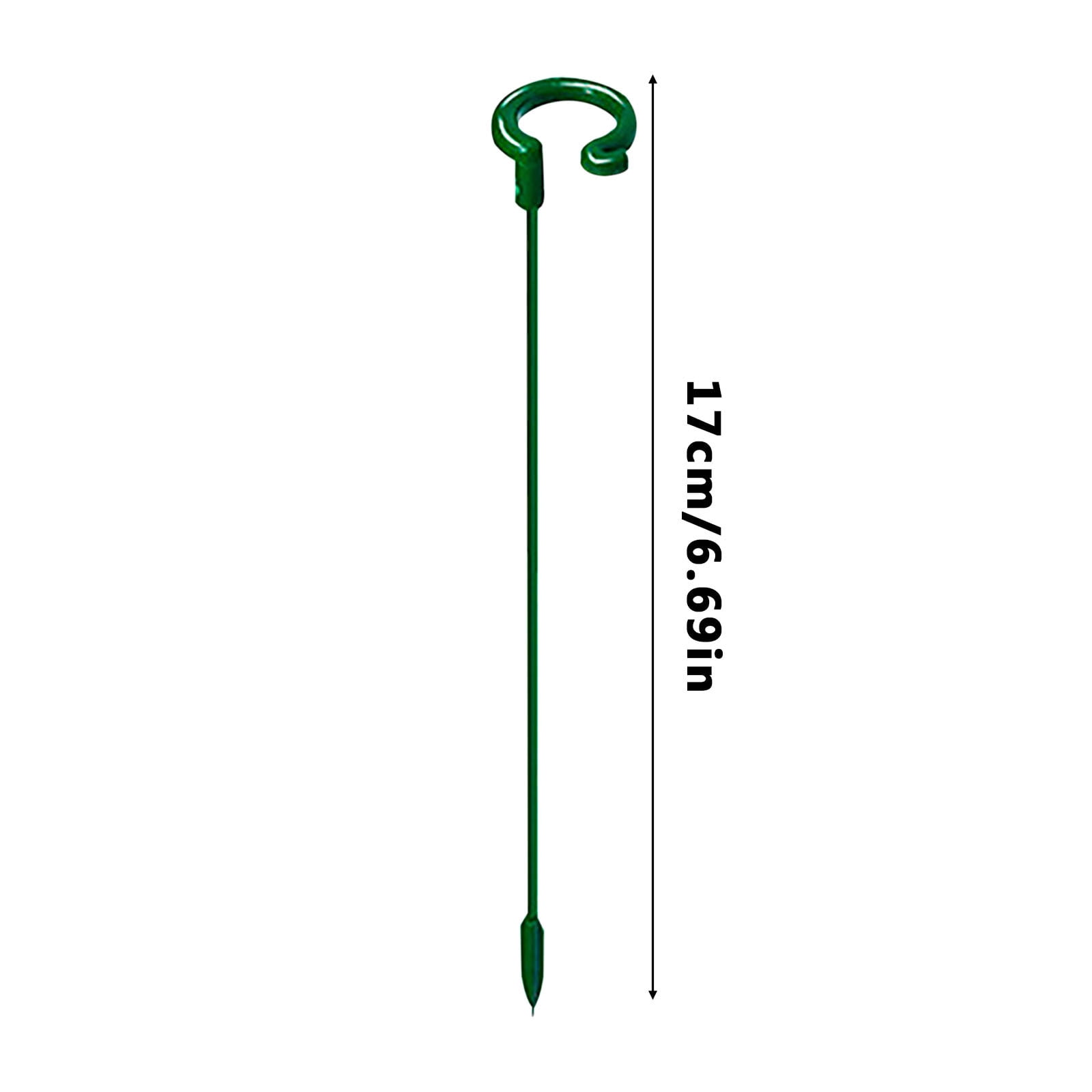 Fiberglass Plant Support Stakes with Support Ring | 1-Pack Garden ...
