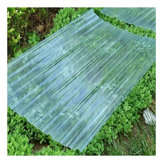 Fiberglass Roof Panels, 35x91in Corrugated Roofing Sheets 11-Pack, FRP ...
