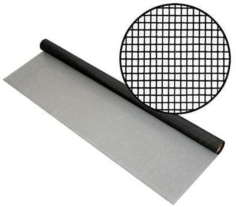 Fiberglass Screen Cloth 48" X 84" Charcoal - No. 3003956 - Walmart.com