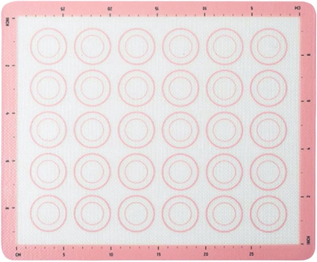 Fiberglass Silicone Baking Mat Non-Stick Thick Double Scale Easy To ...