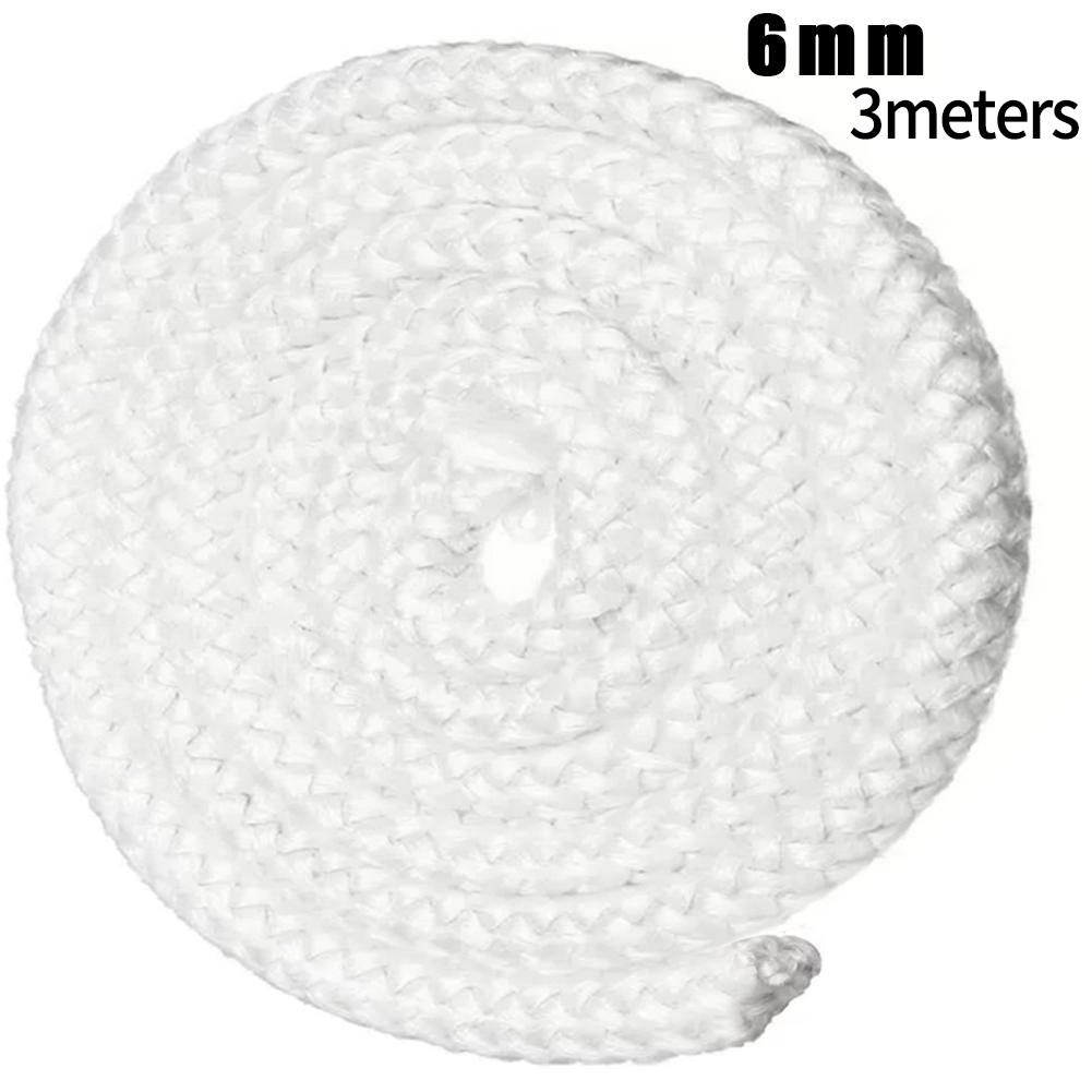 Fiberglass Stove/Fire Rope Wood Burning Stove 3Meter Length Log Burner Door Seal 6mm*3m long ...