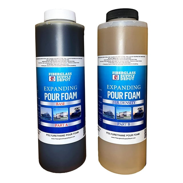 2 Lb. Density Expanding Foam Kit: Polyurethane Foam for Insulation ...