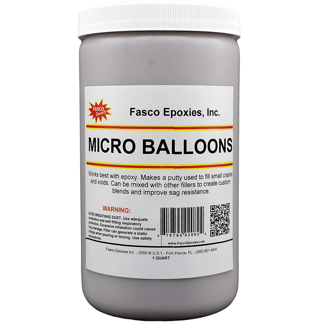 Fiberglass Supply Depot Phenolic Micro Balloons Quart - Walmart.com