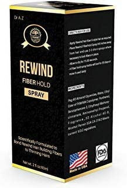 Fiberhold Spray Hair Keratin Fibers Binding Spray- Hair Fibers Conceal ...