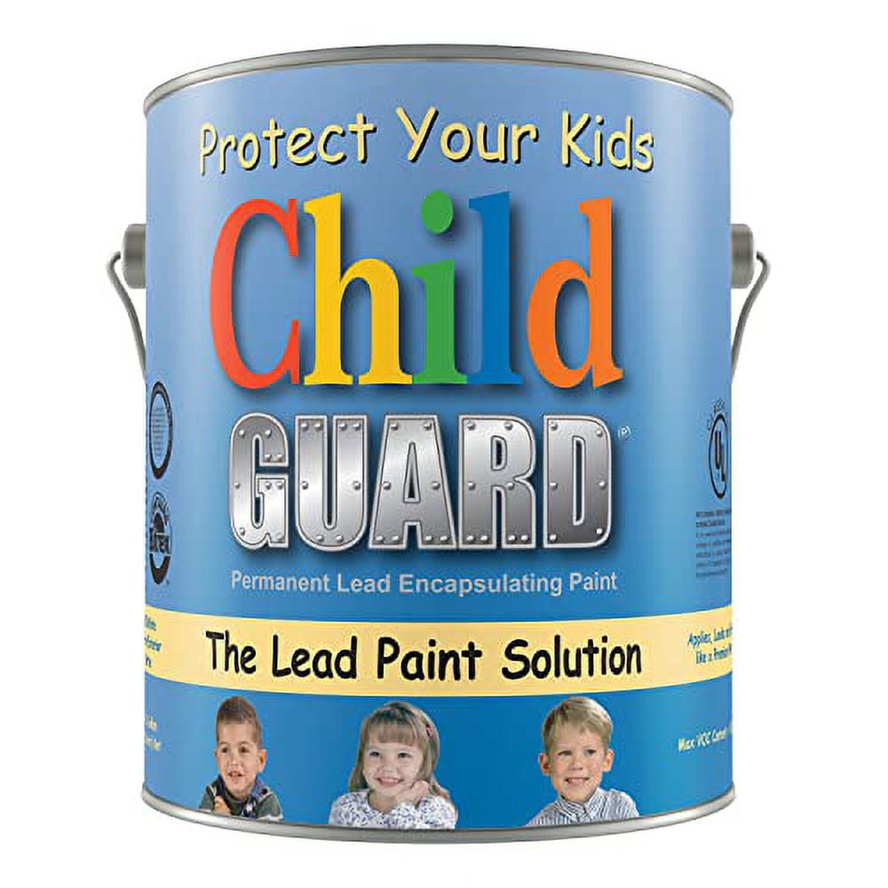 Fiberlock ChildGuard Retail Lead Encapsulant, 1 Gallon, White, Forms a ...