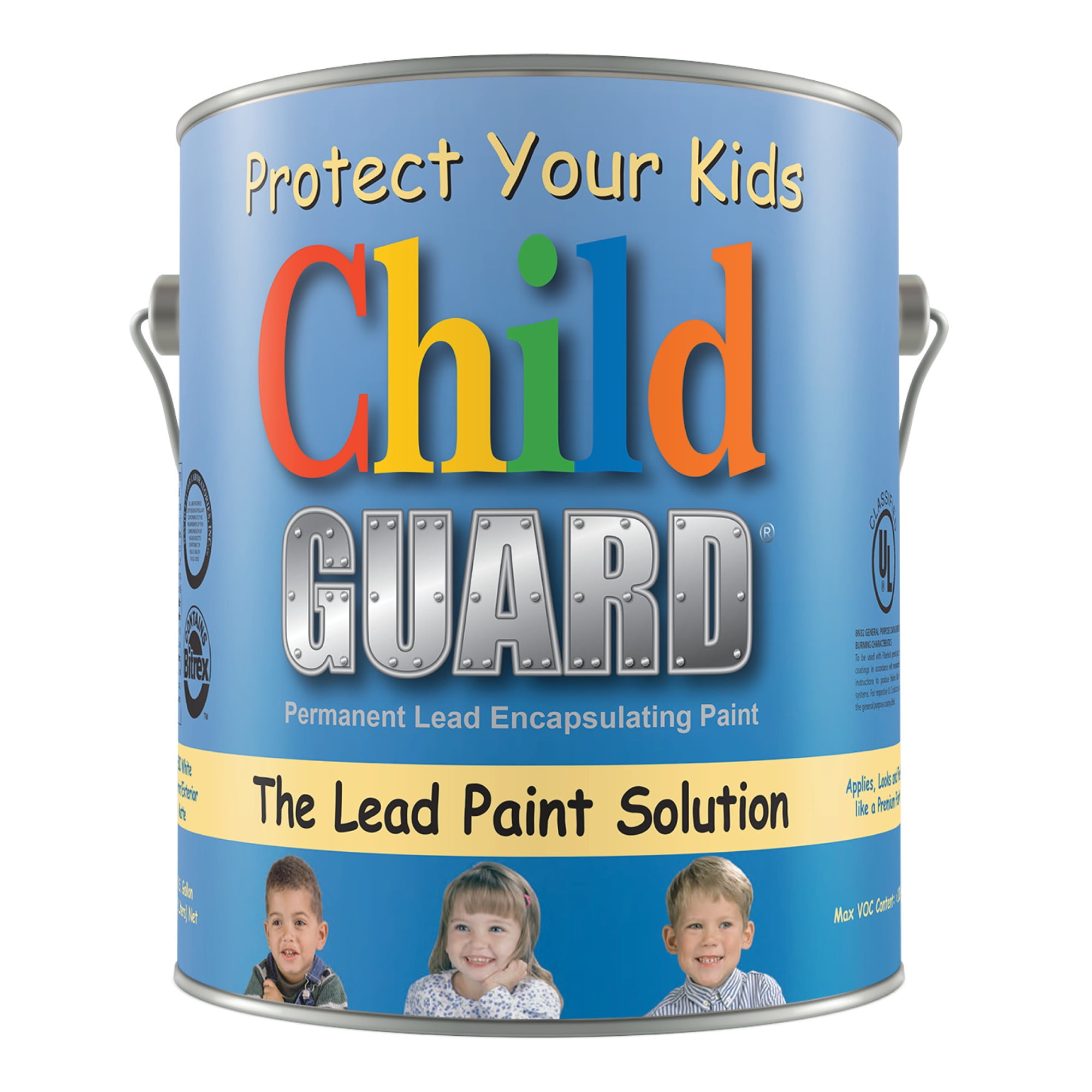 Fiberlock, ChildGuard Retail Lead Encapsulant, 1 Gallon, White ...