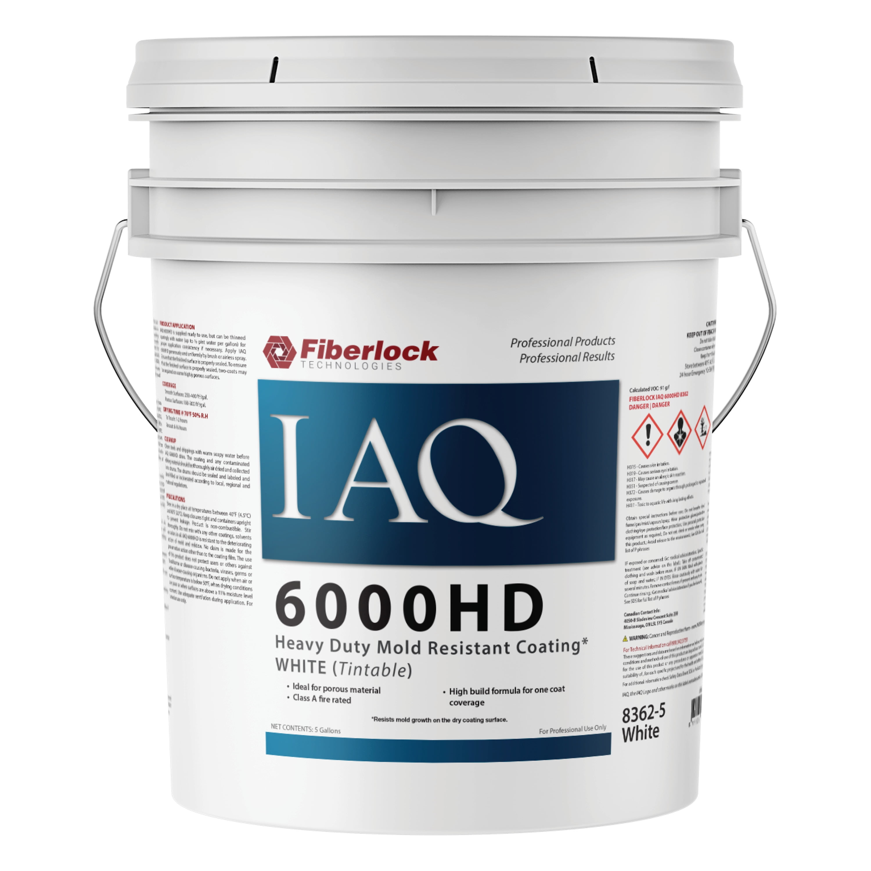 Fiberlock IAQ 6000HD Mold Resistant Heavy Duty Sealer Coating - Walmart.com