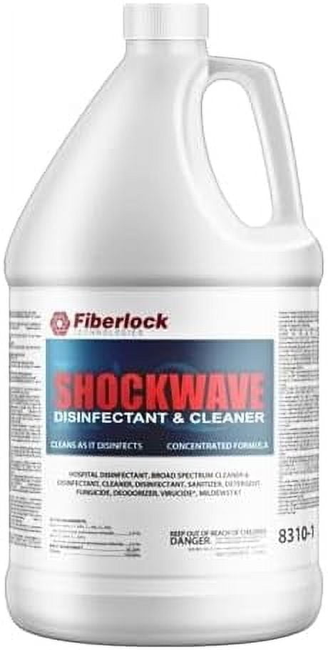 ShockWave Disinfectant Cleaner Concentrate, 1 Gallon, Ideal for Water ...