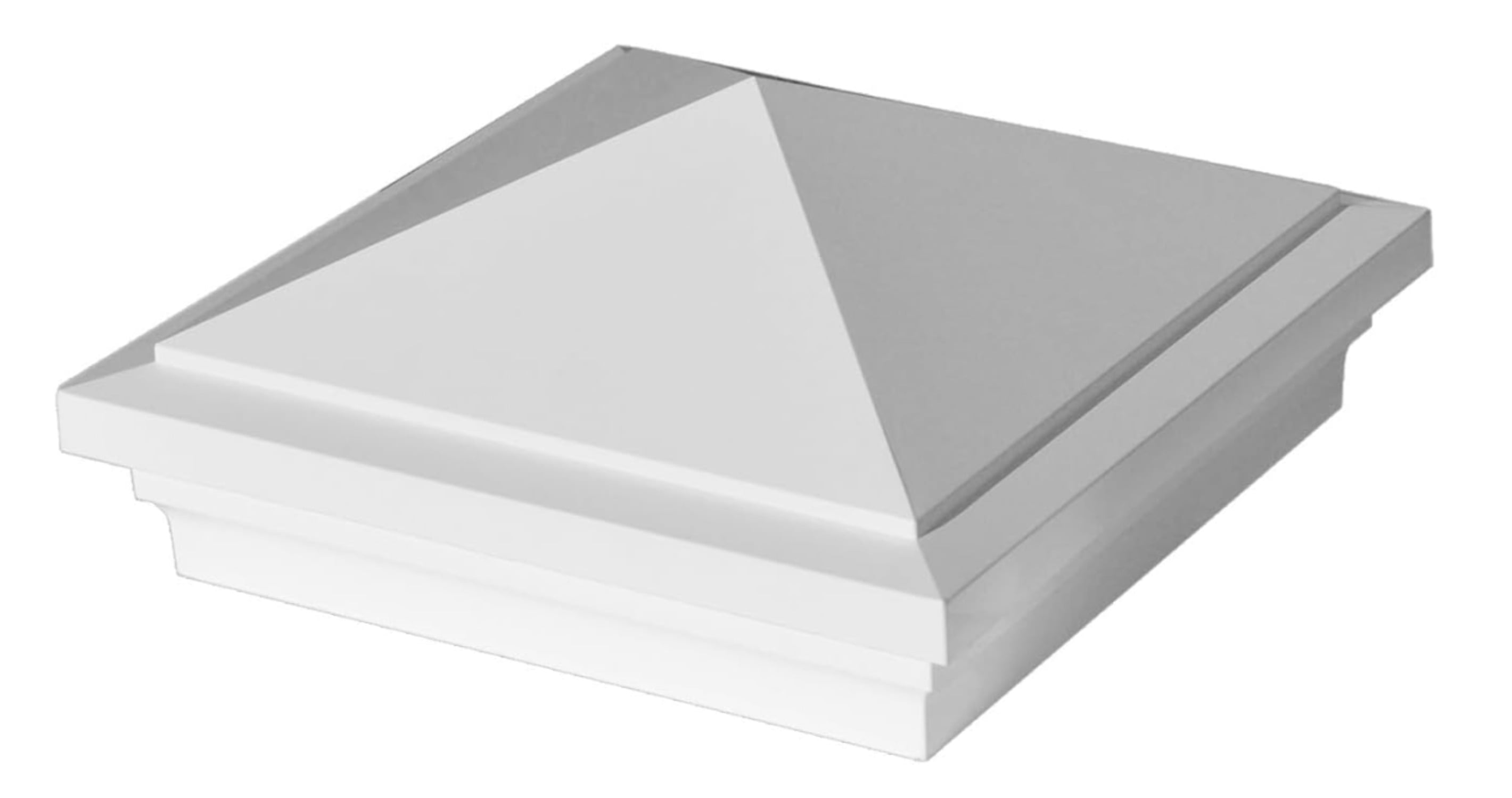 Fiberon 5x5 Pyramid Top Post Cap Downward Light - Tranquil White ...