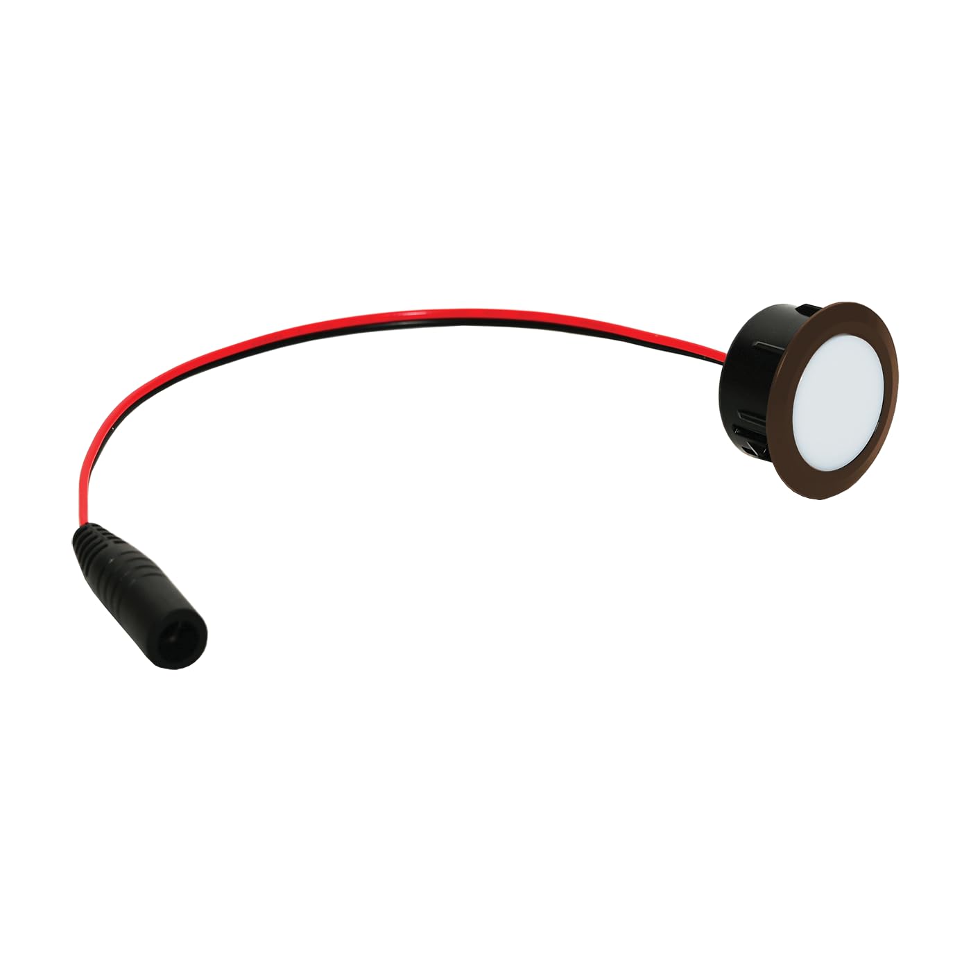 Fiberon Flush Deck Light w/Trim Ring - Simply Brown (2 Pack) - Walmart.com