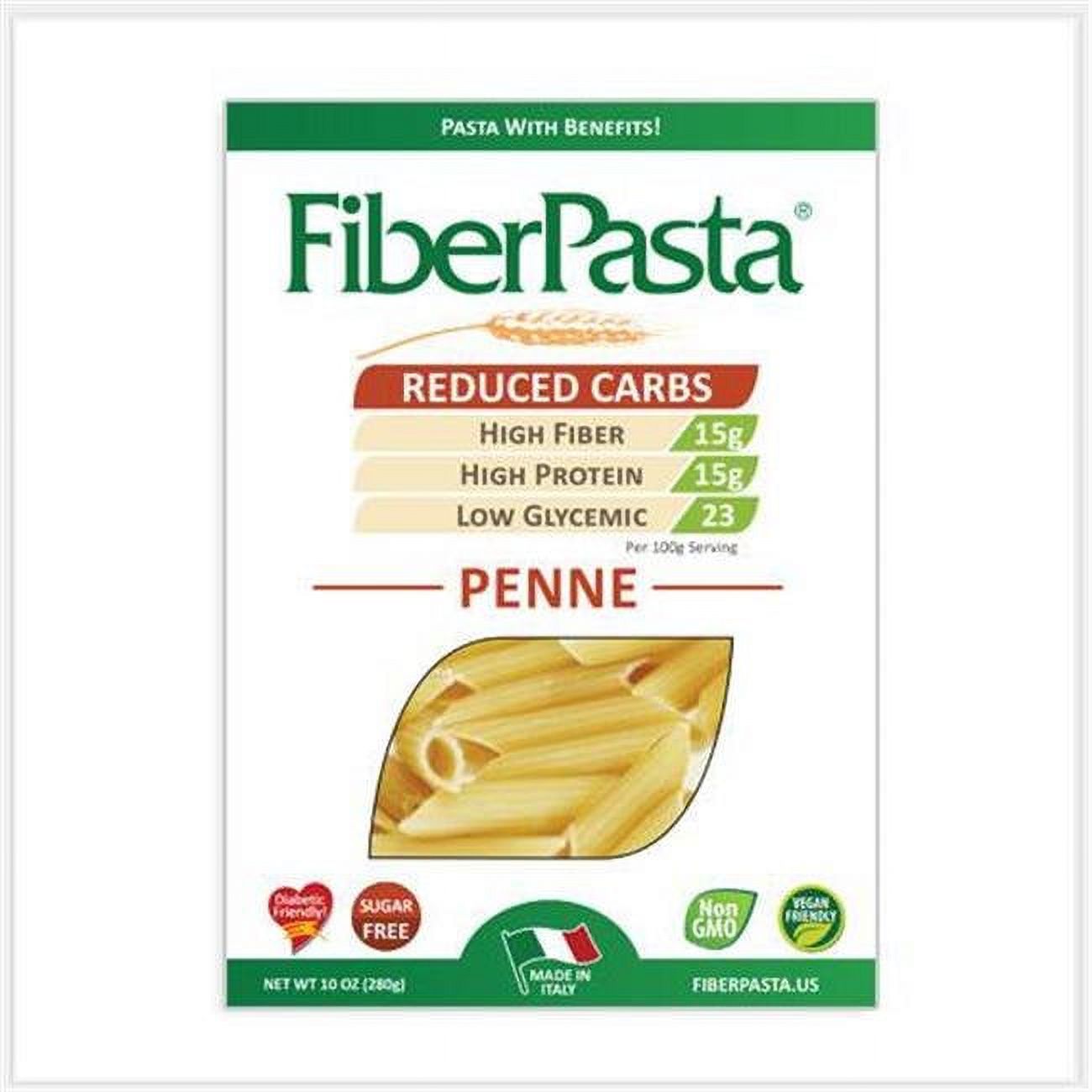 Fiberpasta KHFM00321973 Pasta Penne - 10 oz - Walmart.com