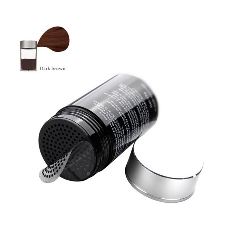 Fibers Refill 22G Dark Brown Hair Building Human Extensions Natural ...