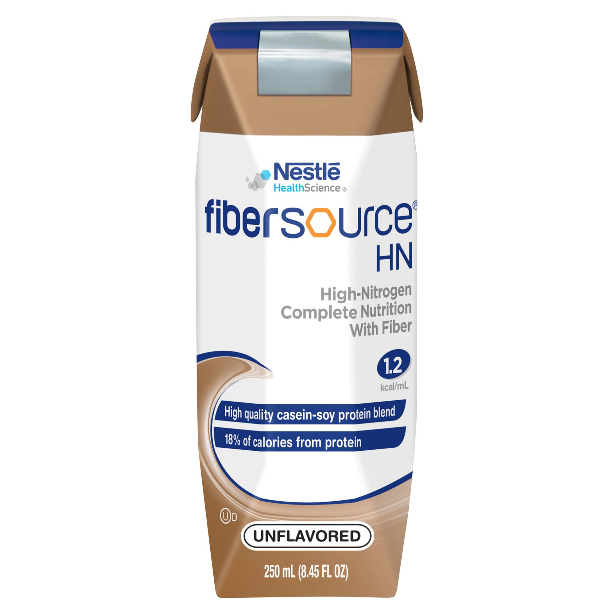 Nestle Fibersource HN Tube Feeding Formula, Unflavored, Lactose and ...