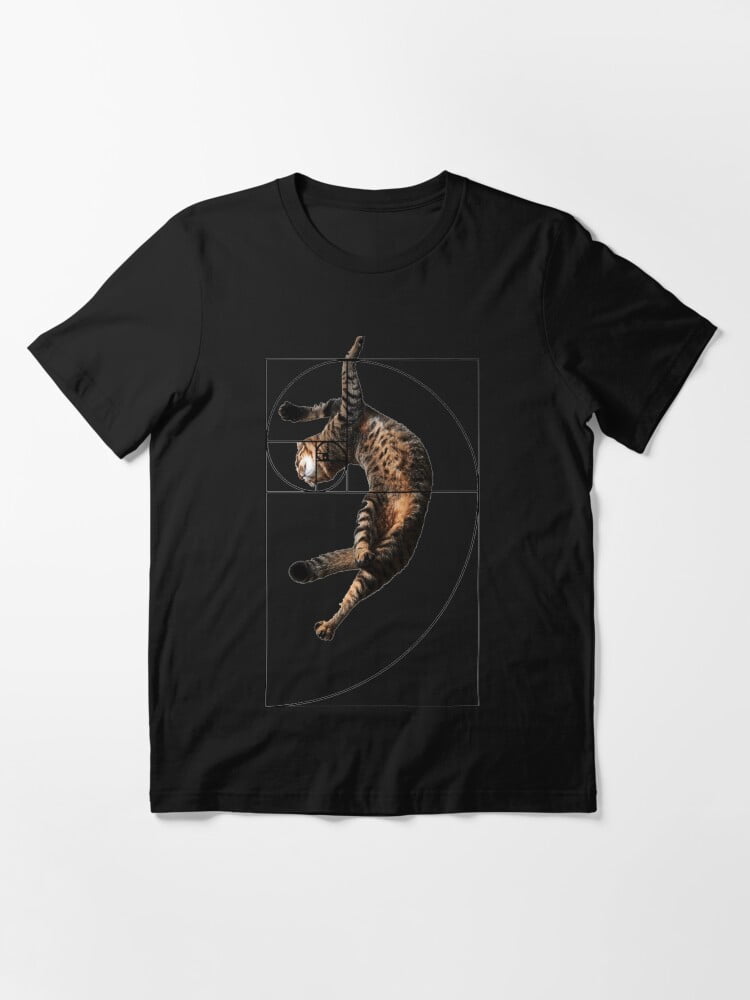 Fibonacci Cat Golden Ratio Mathematics Cute Feline Design Science ...