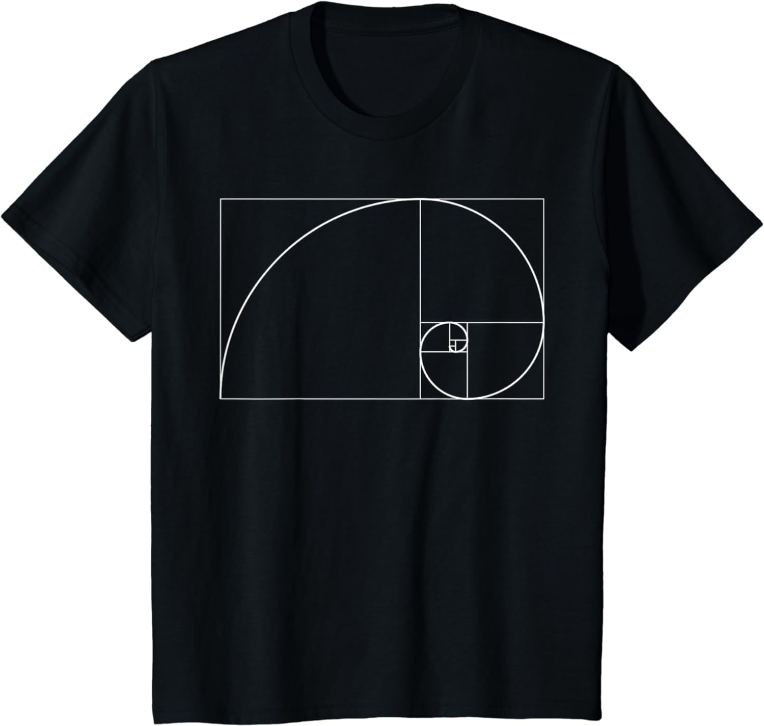 Fibonacci Sequence Golden Ratio Rule T-Shirt - Walmart.com