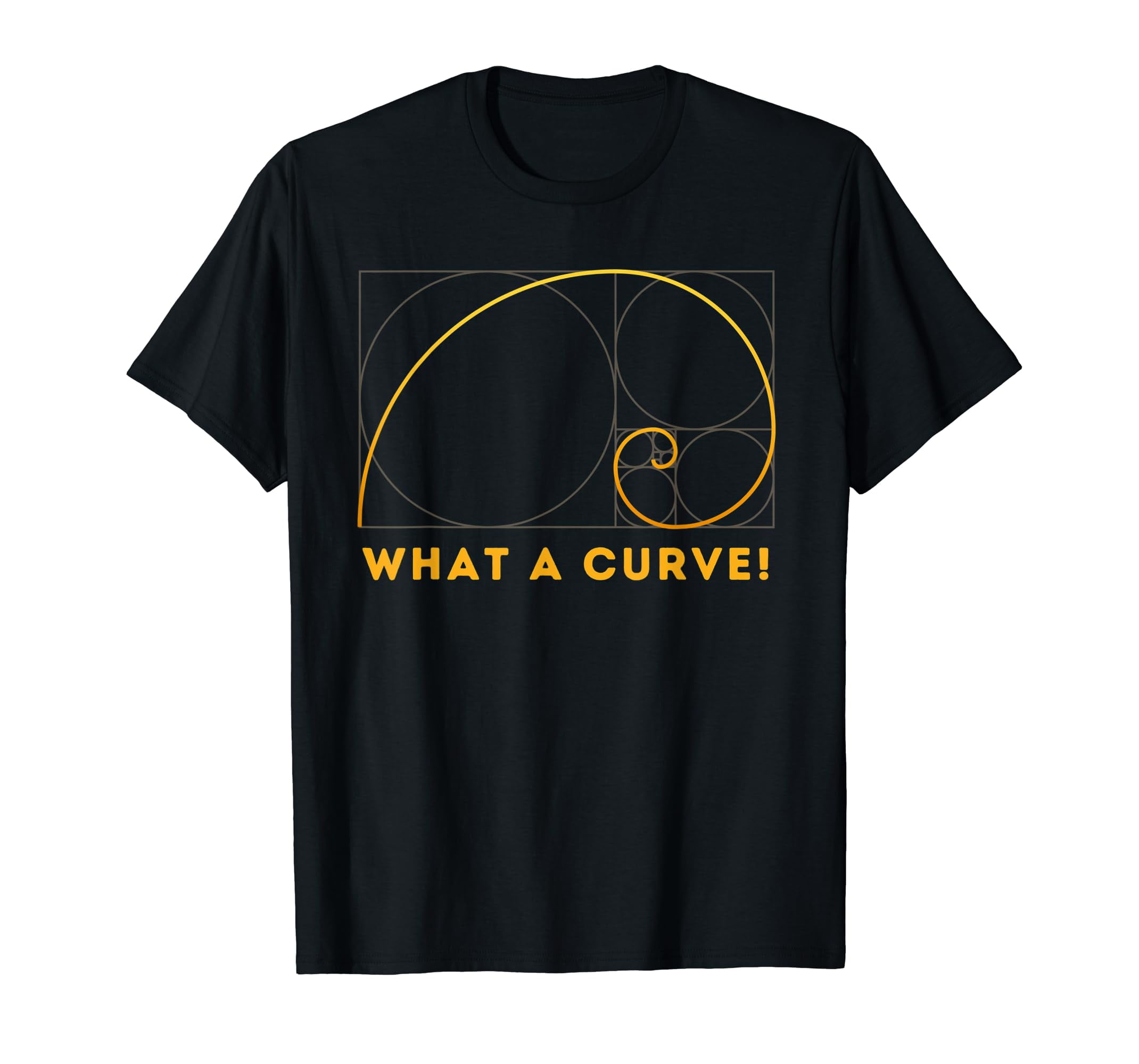 Fibonacci Spiral Fibonacci Sequence Fibonacci Golden Ratio T-Shirt - Walmart.com