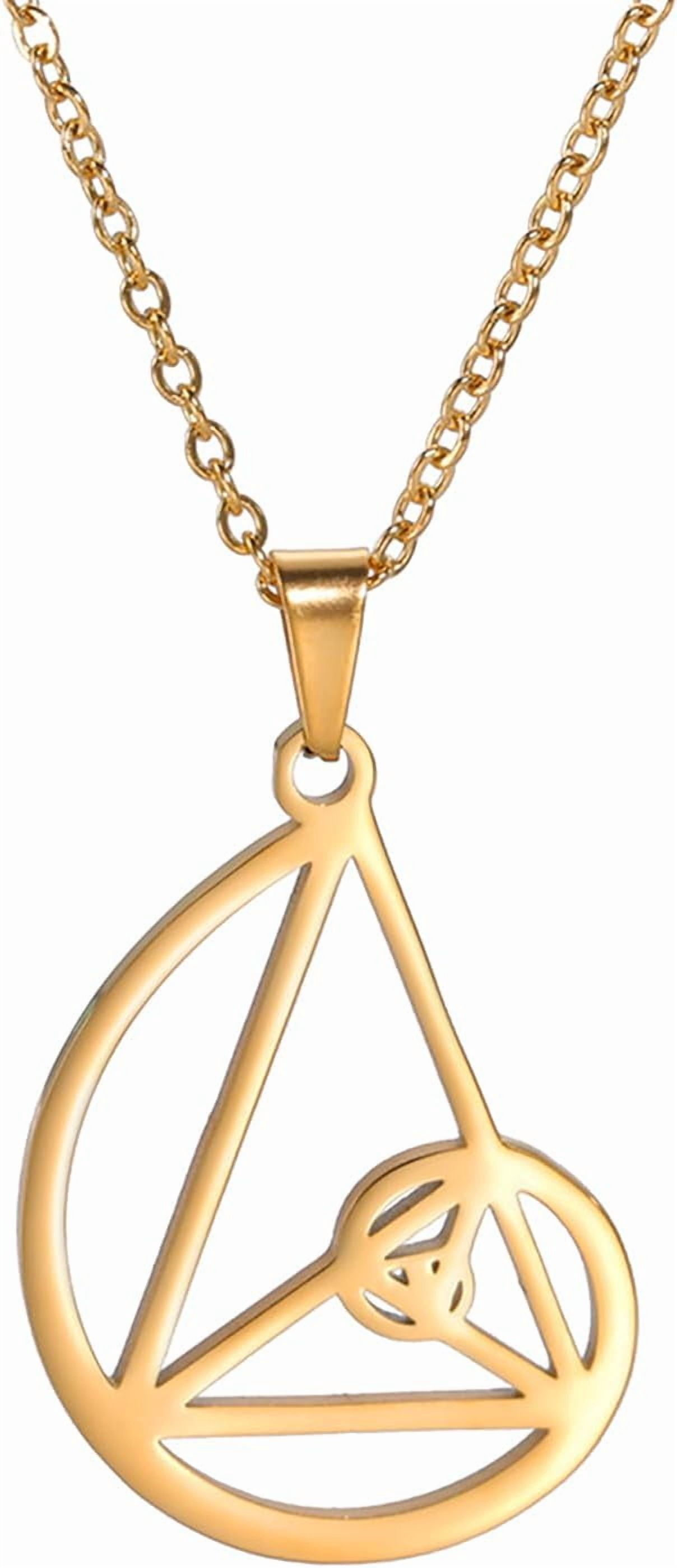 Fibonacci Spiral Necklace Golden Ratio Necklace Golden Ratio Pendant ...