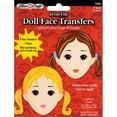 Fibre Craft 3206 Iron-On Embroidered Doll Face Transfers 6/Pkg ...