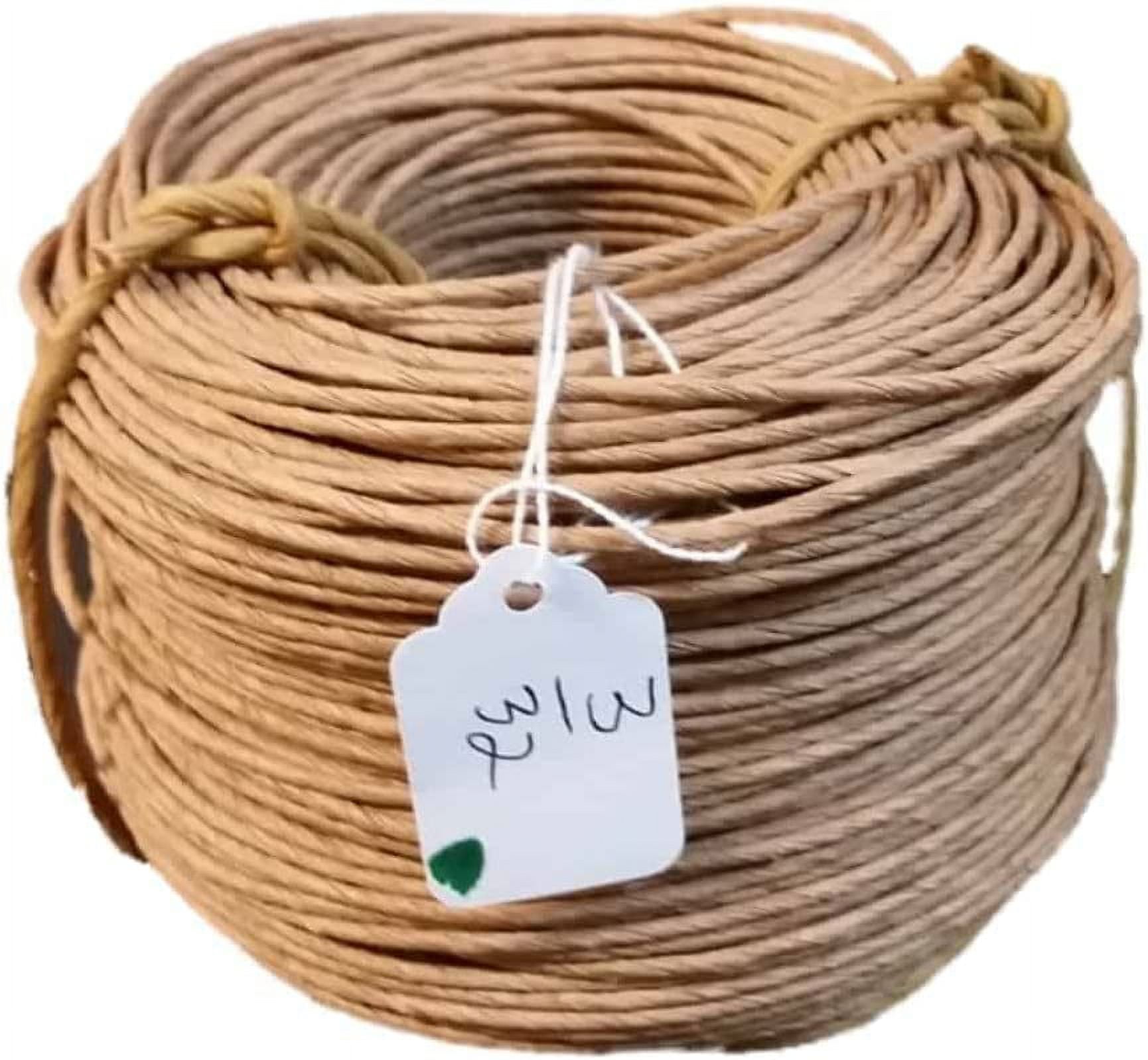 Fibre Rush Brown 1 Pound Coil of 650 Feet Continuous Durable Paper Cord ...