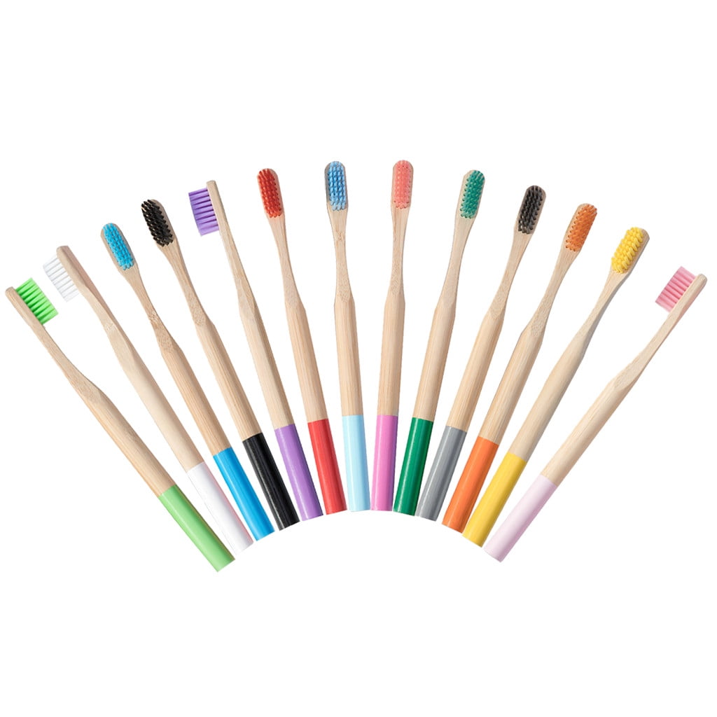 Fibre Teeth Gradable Care Soft Brush Toothbrush - Biodegradable, Medium ...