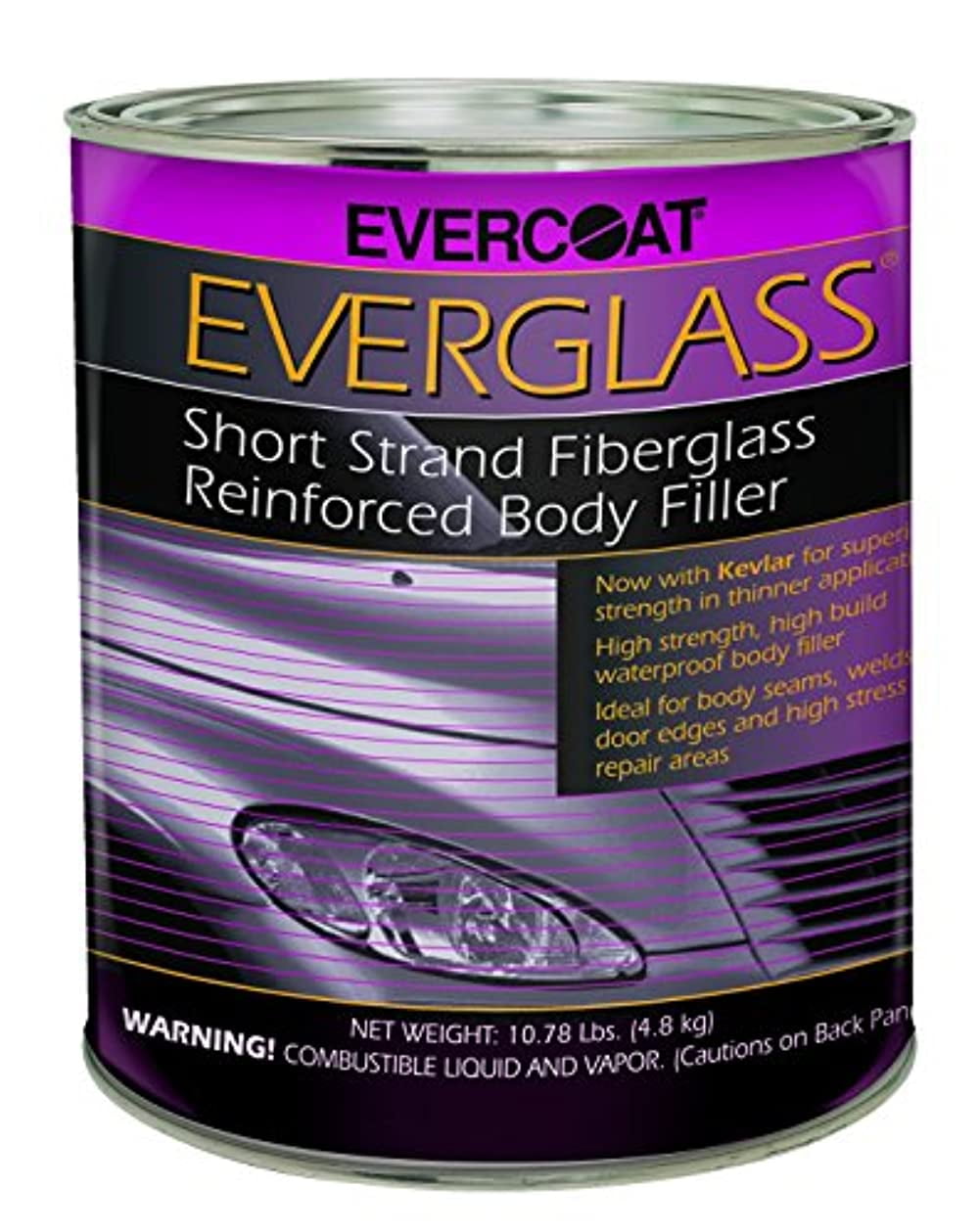 Fibreglass Evercoat 622 Everglass Body Filler - Gallon - Walmart.com