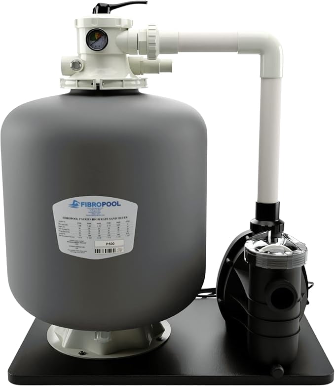 FibroPool Sand Filter Pump System For Above Ground Swimming Pools ...