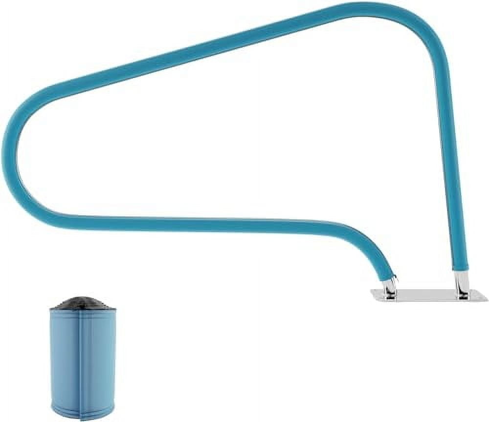 FibroPool Swimming Pool Hand Rail Cover Neoprene Comfort Grip Slip Heat ...