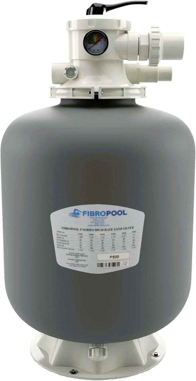 FibroPool Swimming Pool Sand Filter (18" Diameter) - Walmart.com