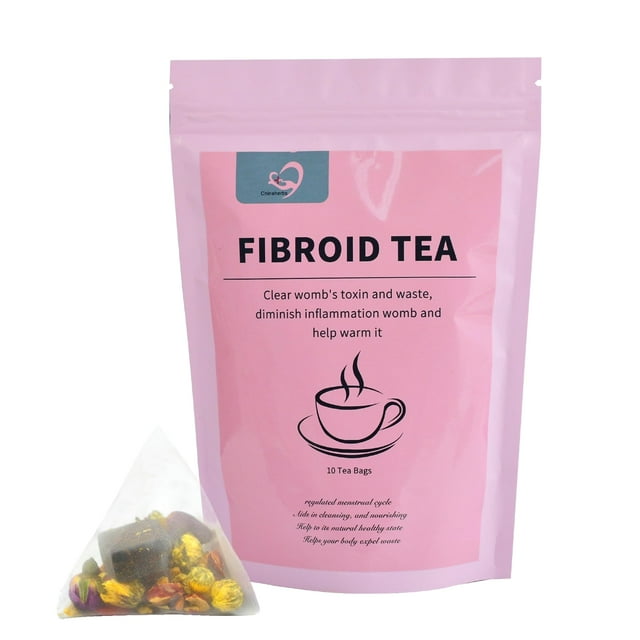 Fibroid Tea - Natural Ovarian Cyst and Womb Cleanse for Women - Walmart ...