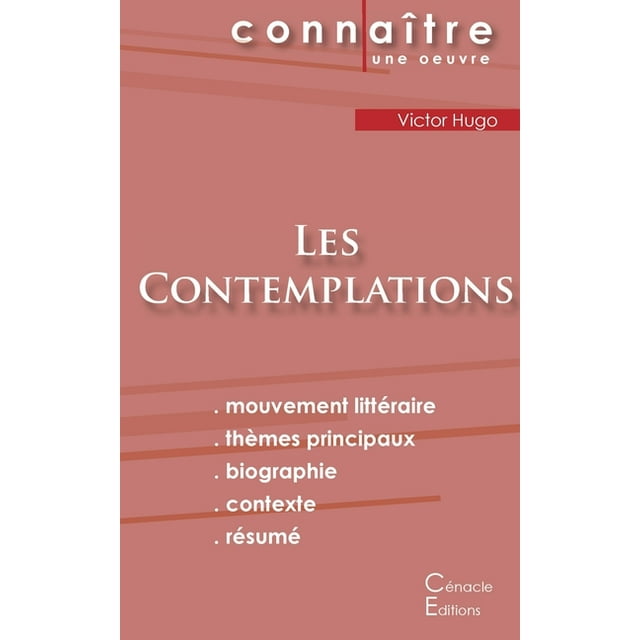 Fiche de lecture Les Contemplations de Victor Hugo (Analyse litt?raire de r?f?rence et r?sum ...