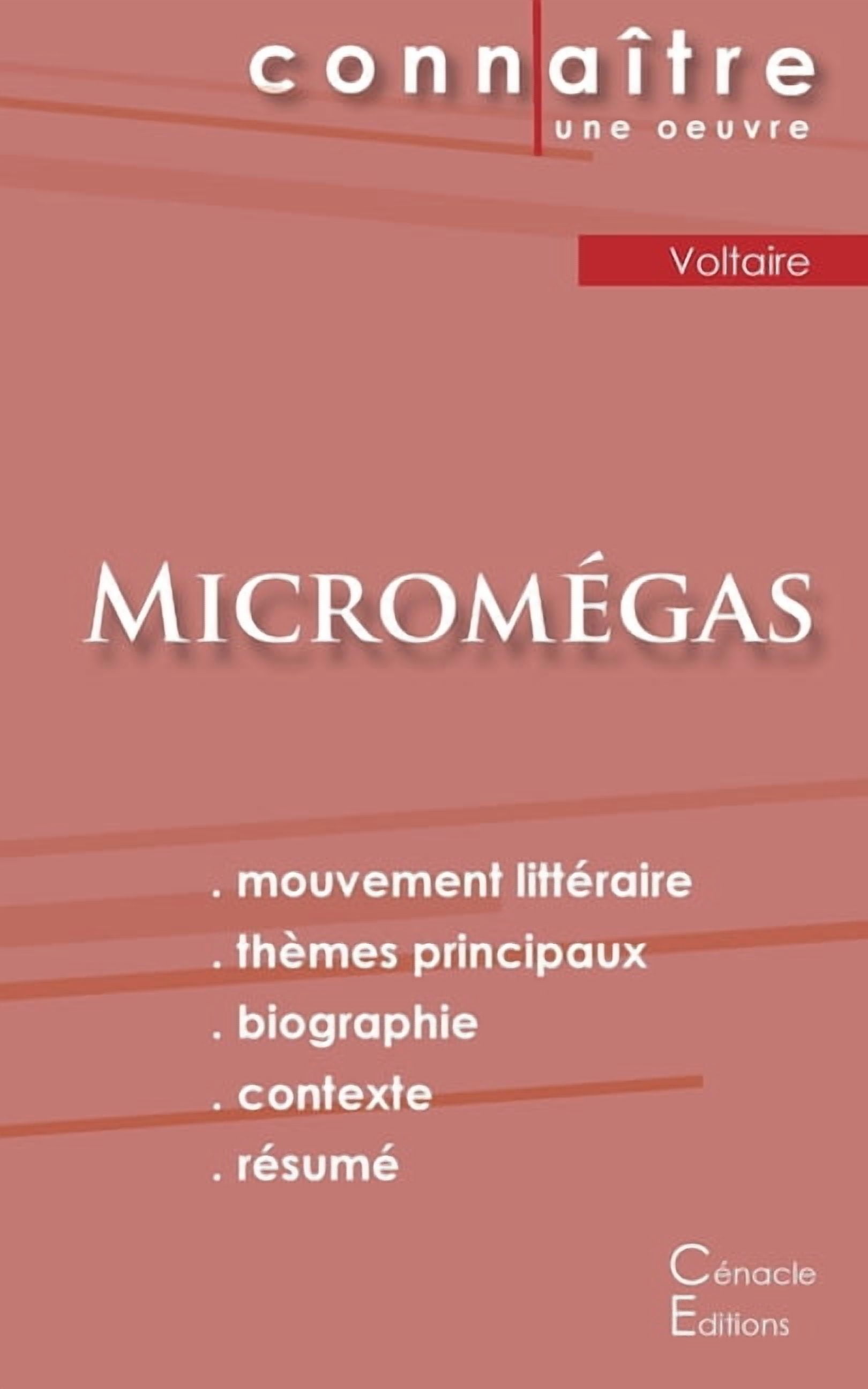 Fiche de lecture Microm?gas (Analyse litt?raire de r?f?rence et r?sum ...