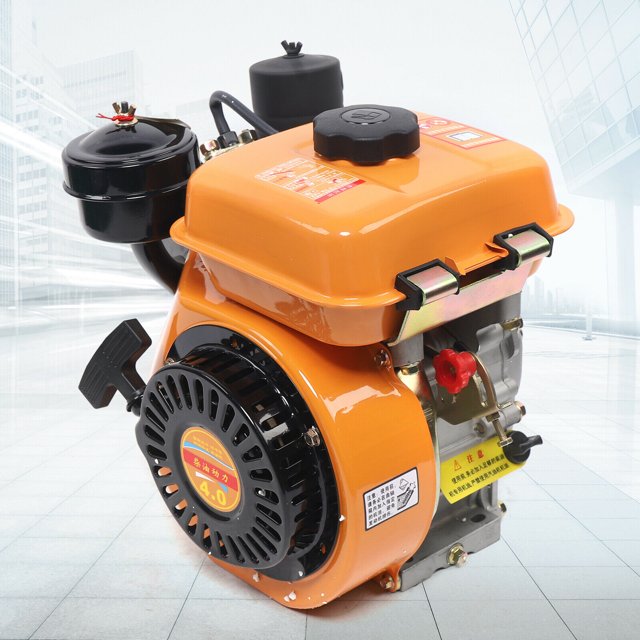 Fichiouy 196cc 4 Stroke Single Cylinder Vortex Engine Vertical Air ...