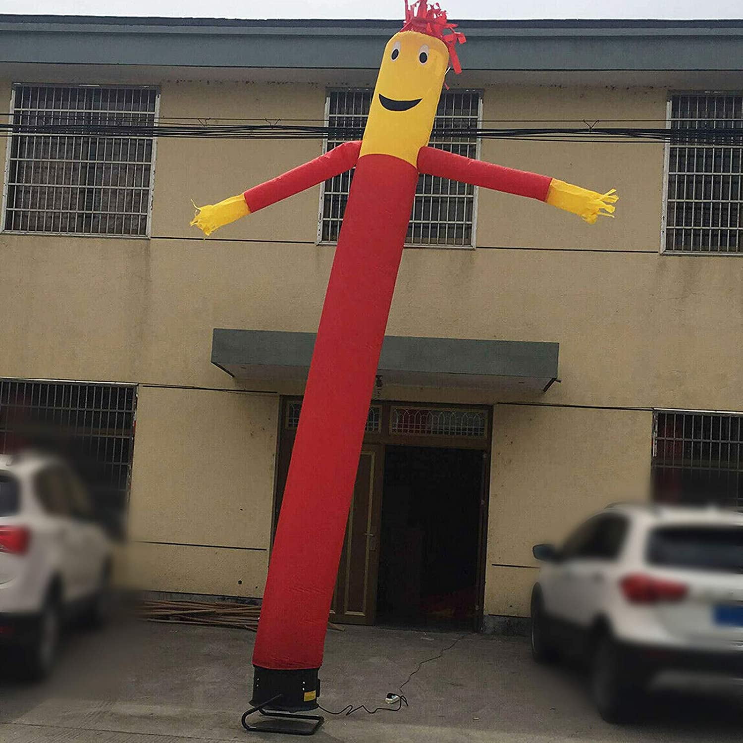Fichiouy 20ft Inflatable Wacky Waving Flailing Arms Tube Man Blow Up ...