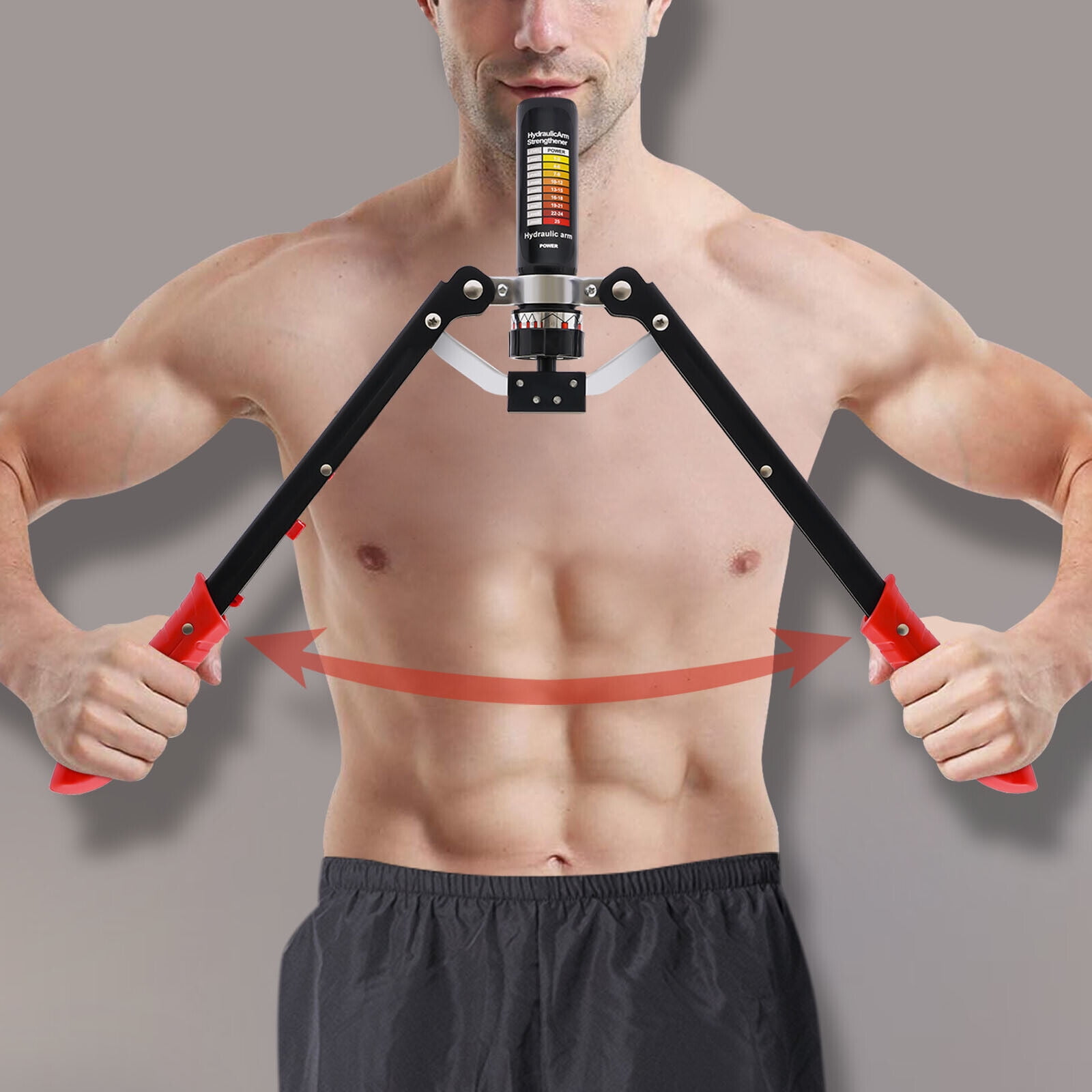 Fichiouy 22-440lbs Hydraulic Power Twister for Arm Exercise ...