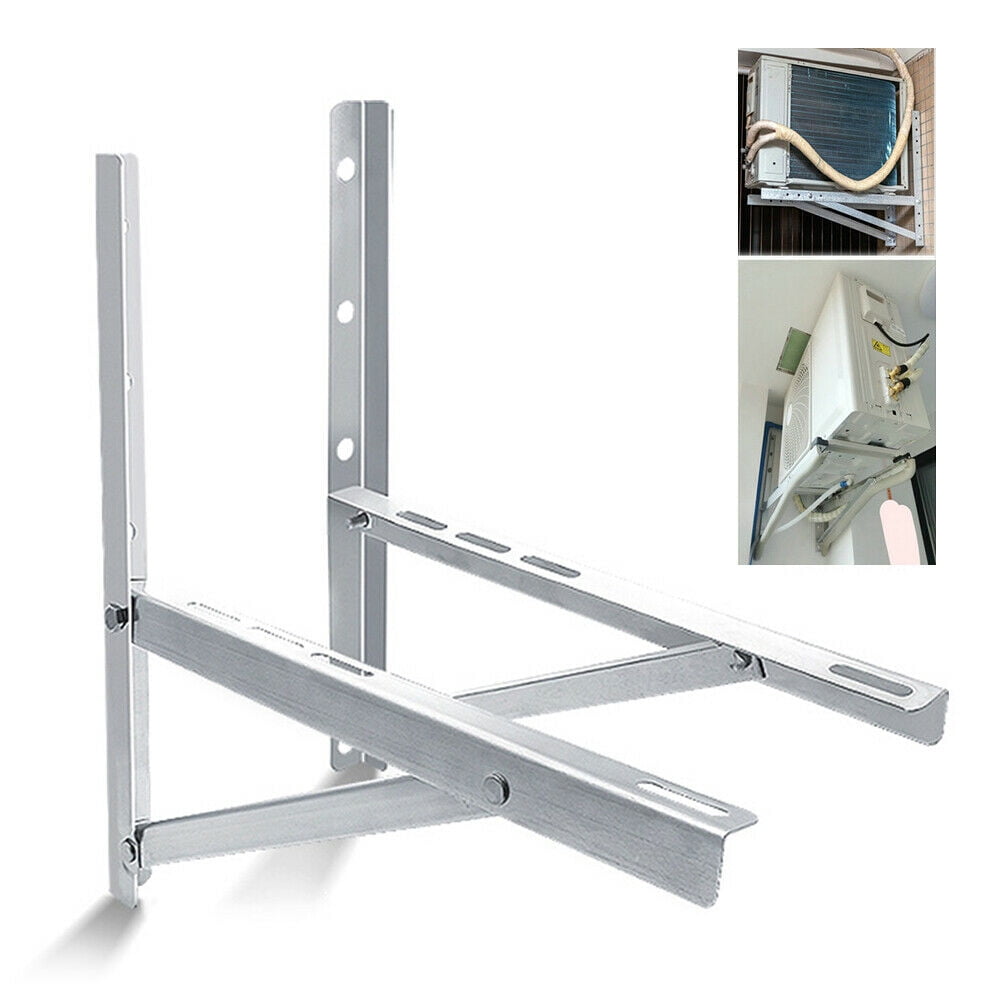 Fichiouy 2Pcs Air Conditioner Rack Wall Mounted Heavy Duty SS304 ...