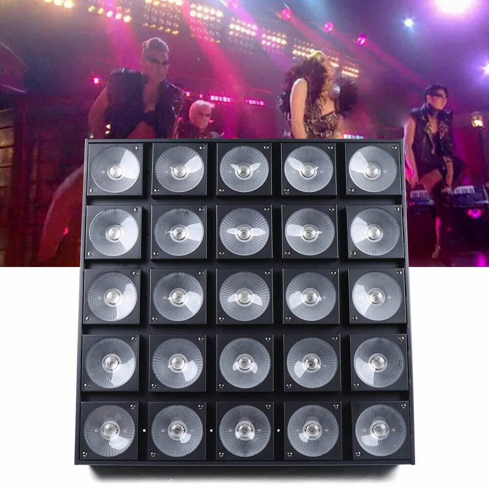 Fichiouy 3in1 LED RGB 25° Beam COB Blinder Stage Effect Light DMX Disco ...