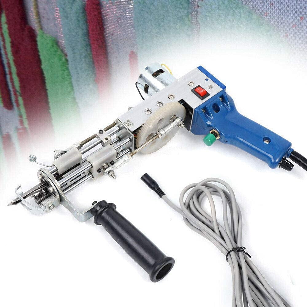 Fichiouy 50W Electric Carpet Tufting Gun Rug Weaving Flocking Machines ...
