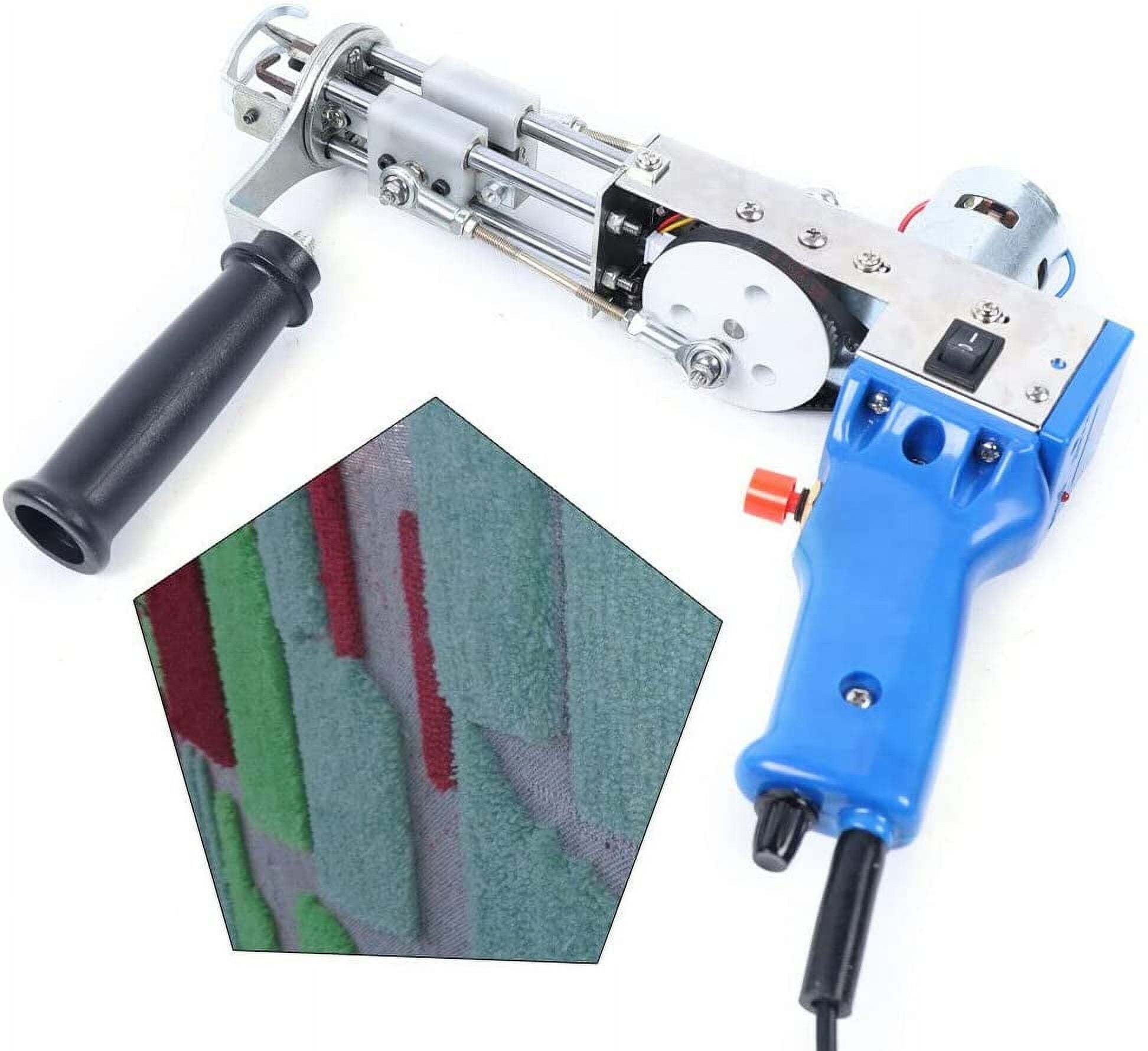 Fichiouy Carpet Weaving Flocking Machine Electric Carpet Tufting Gun ...