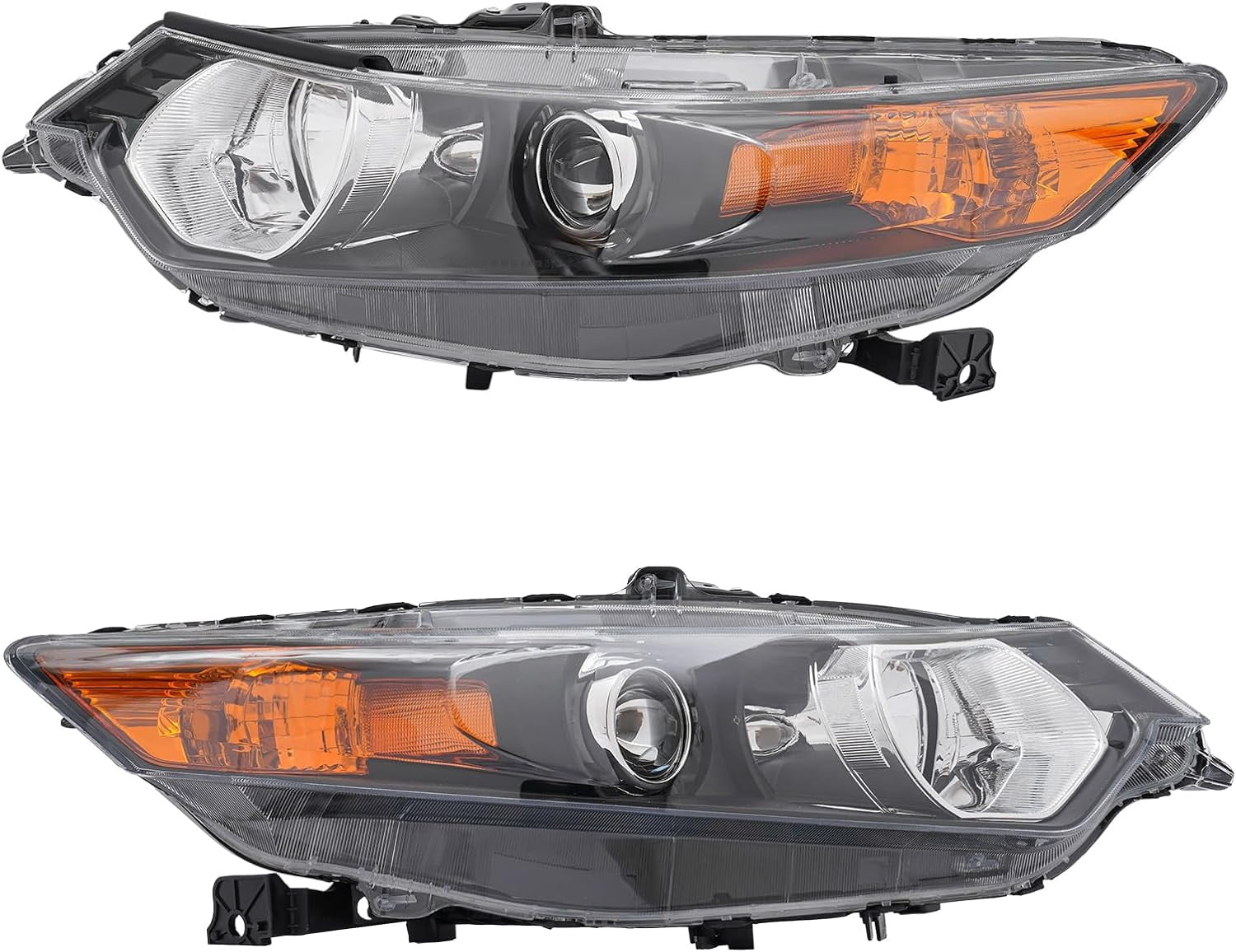 Fichiouy Driver+Passenger Side Headlamp for 2009-2014 Acura TSX (CU2 ...